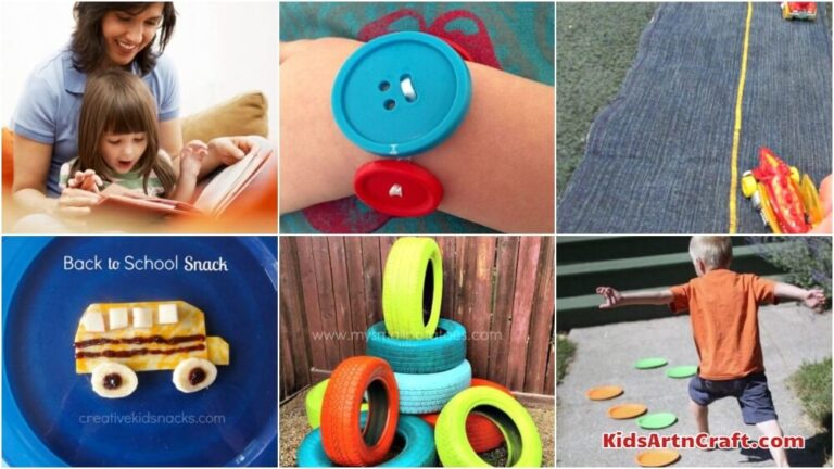 Creative Activities at Home - Safe for Kids - Kids Art & Craft