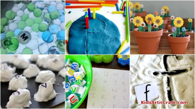 Learning Activities For Kids To Do At Home - Kids Art & Craft