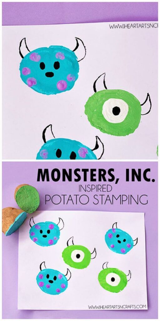 Potato Art & Craft Ideas for Kids - Kids Art & Craft