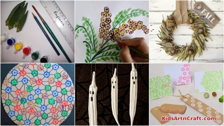 Okra Craft Ideas & Activities for Kids - Kids Art & Craft