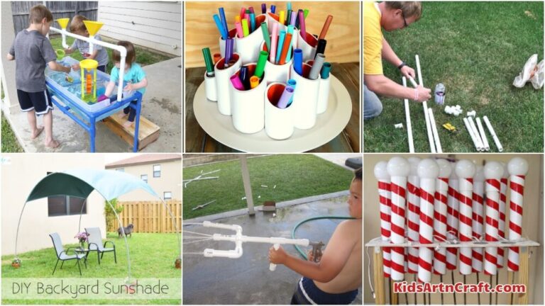 PVC Pipe Projects For Kids - Kids Art & Craft
