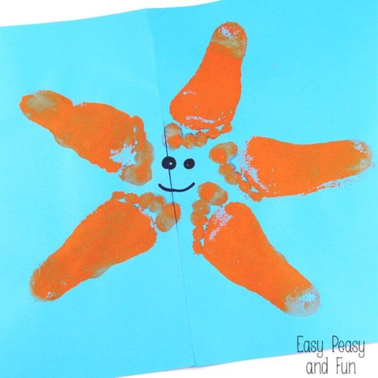 Starfish Crafts & Activities for Kids - Kids Art & Craft