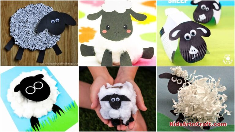 Sheep Craft Ideas for Kids - Kids Art & Craft