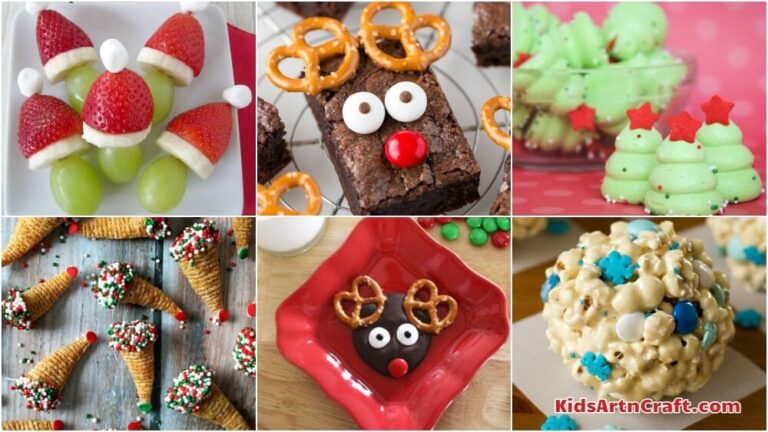 Winter Snacks For Kids – Christmas Celebration - Kids Art & Craft