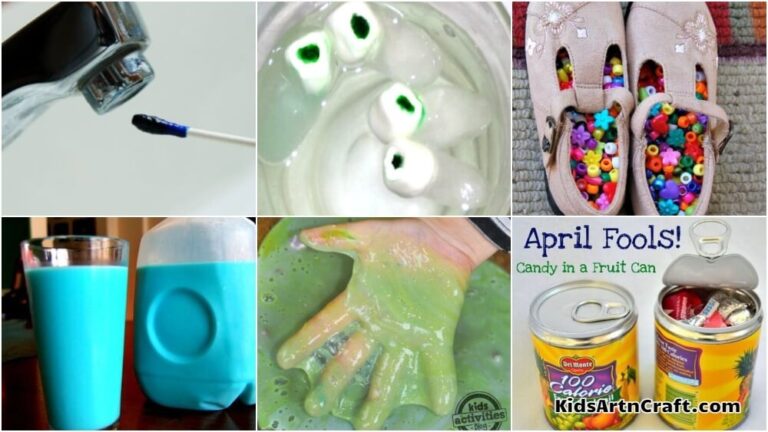 April Fool Pranks For Kids To Play - Kids Art & Craft