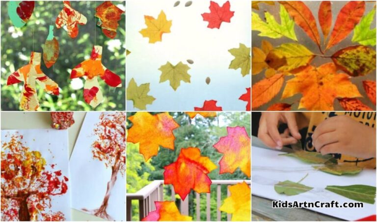 Autumn Art Ideas For Kids - Kids Art & Craft