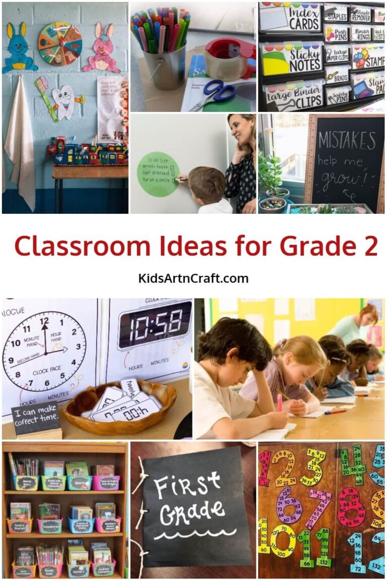 Classroom Ideas for Grade 2 - Activities & Crafts - Kids Art & Craft