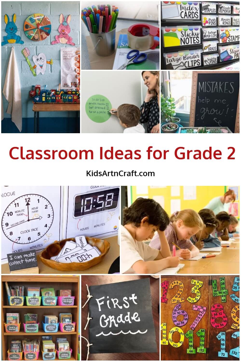Classroom Ideas for Grade 2 - Activities & Crafts - Kids Art & Craft