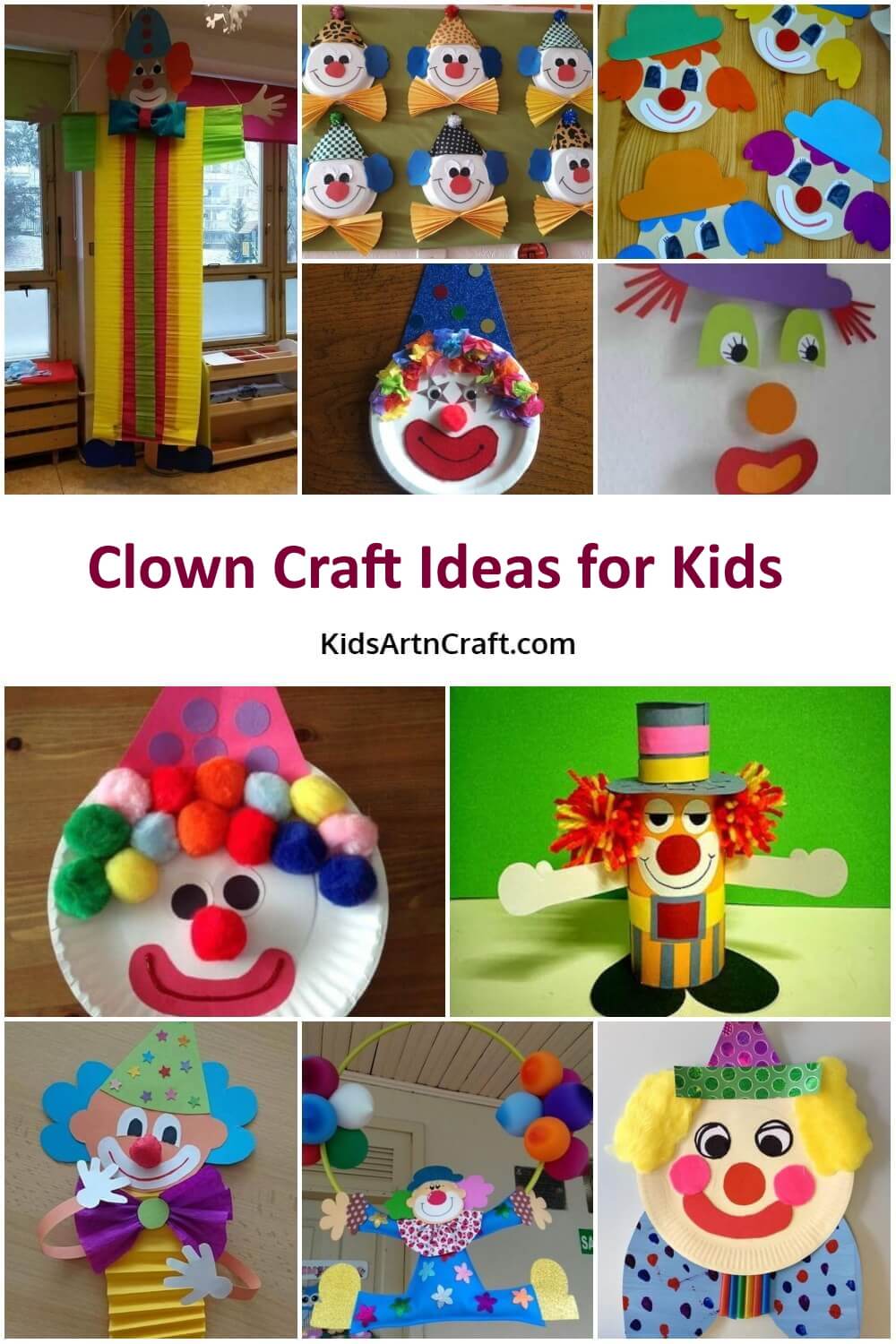 Clown Craft Ideas for Kids - Clown It All Up in Your Next Party - Kids ...