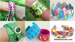 DIY Bracelets For Kids - Kids Art & Craft