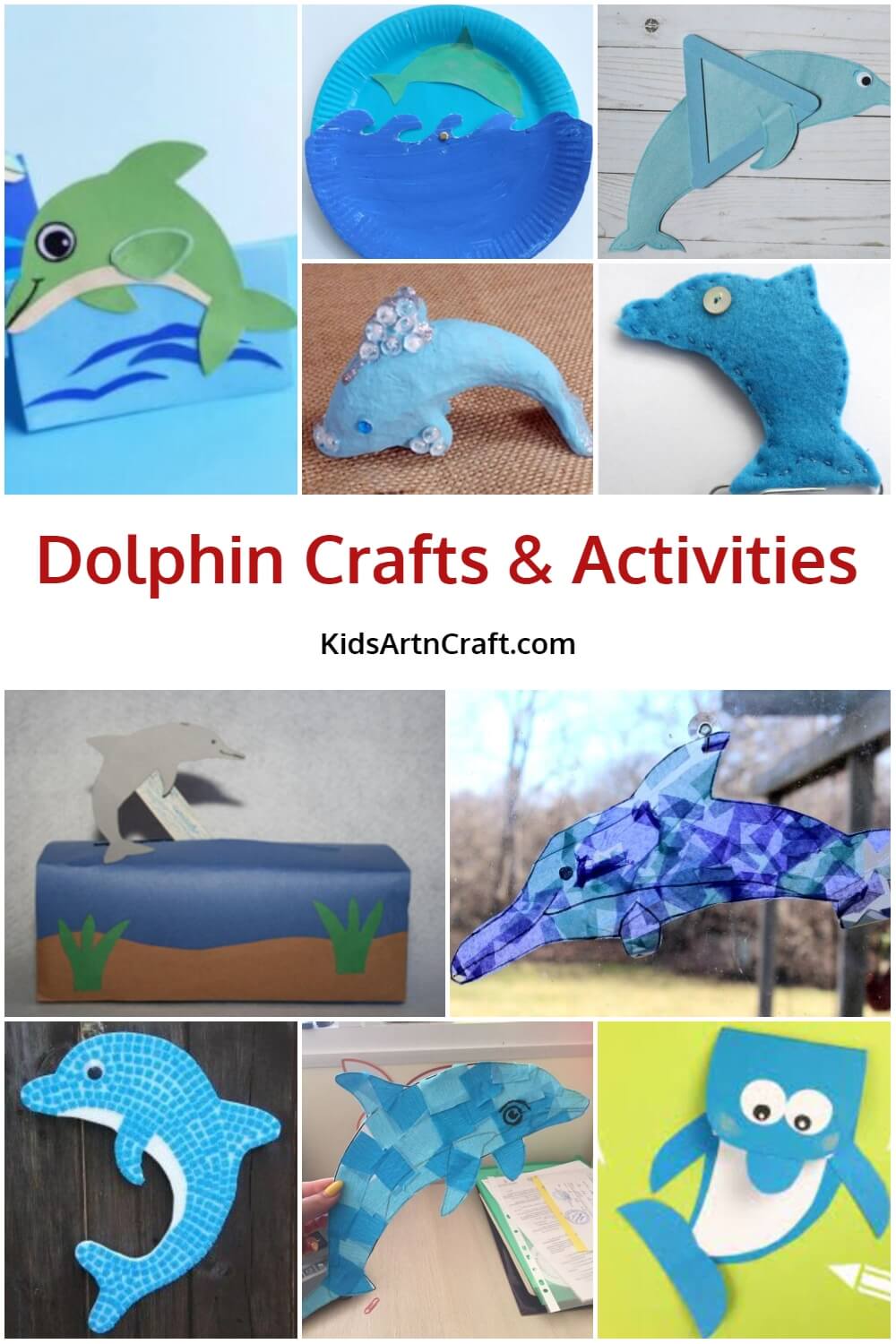 Dolphin Crafts & Activities for Kids - Kids Art & Craft