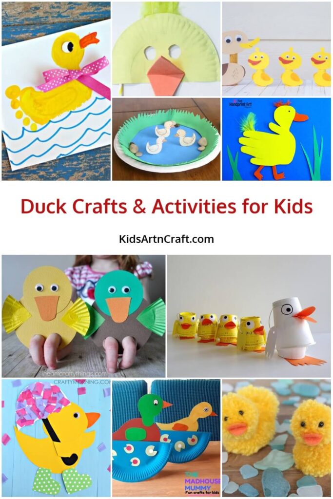 Duck Crafts & Activities for Kids - Kids Art & Craft