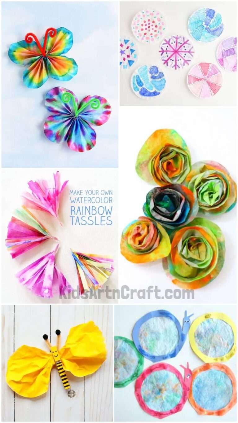 25 Easy Coffee Filter Crafts For Kids To Try This Holiday Season ...