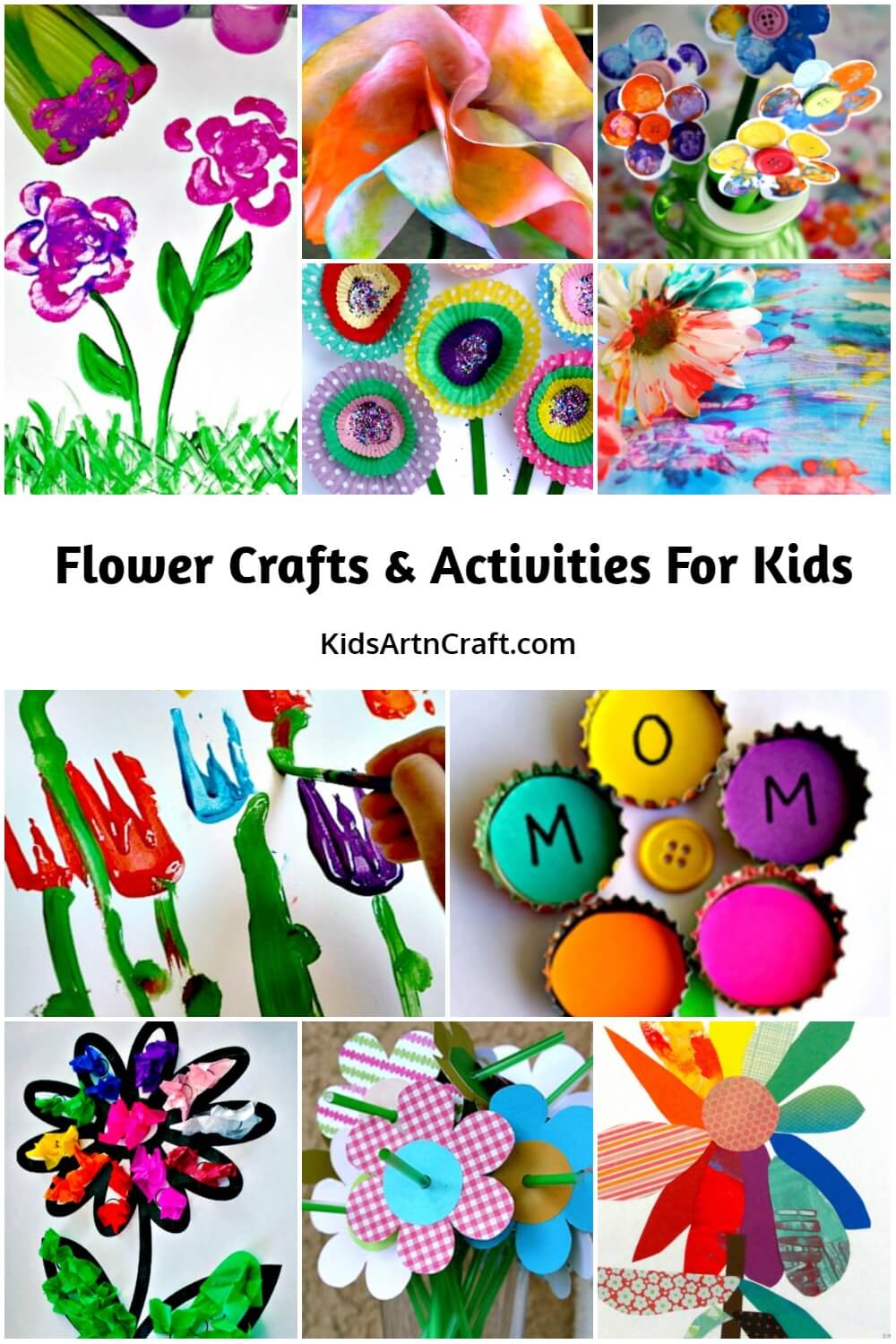 Flower Crafts & Activities For Kids - Kids Art & Craft