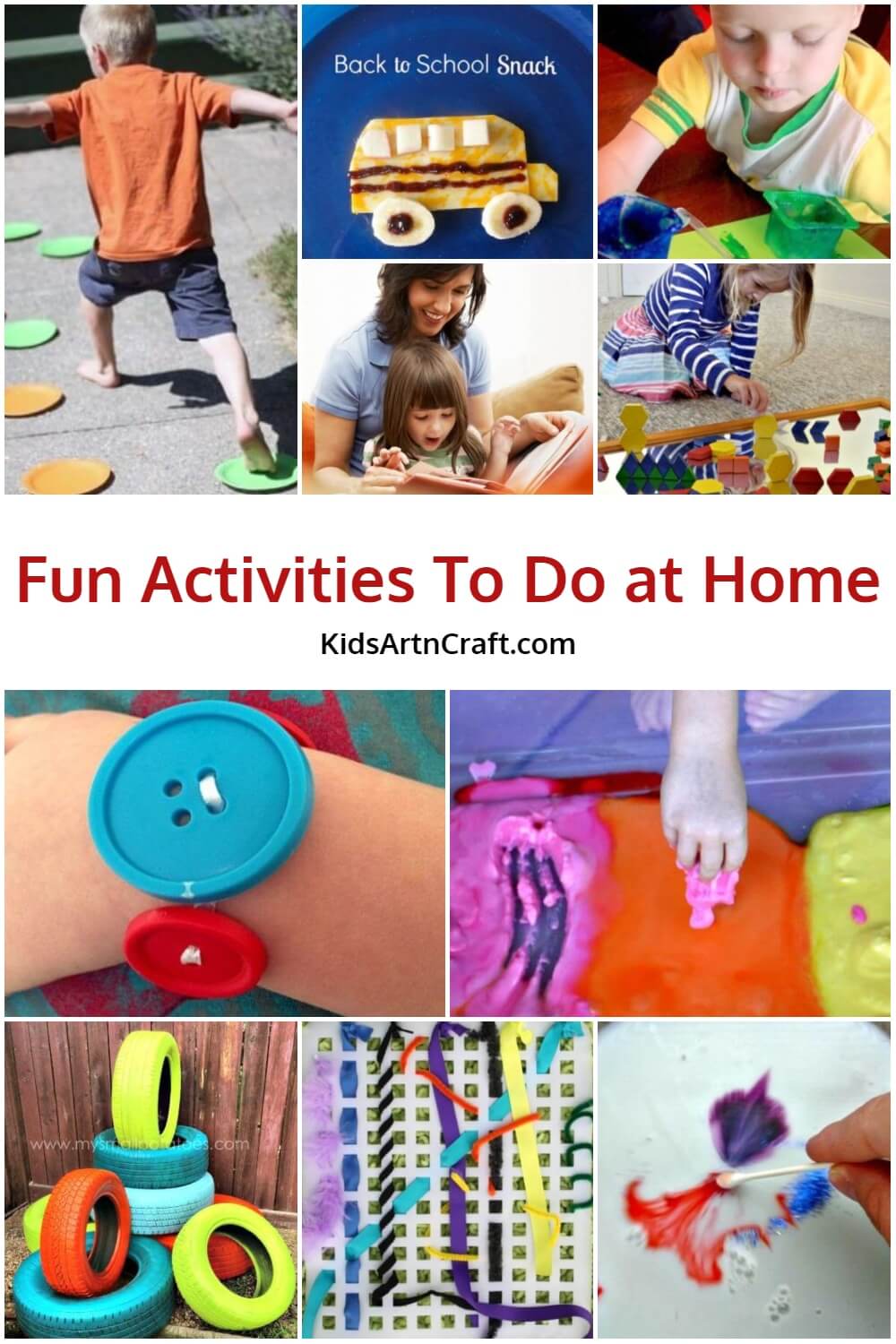 Fun Activities To Do At Home - Kids Art & Craft