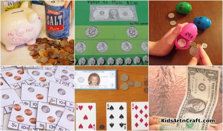 Fun Money Activities For Kids - Kids Art & Craft