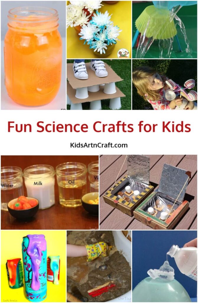 Fun Science Crafts And Experiments for Kids - Kids Art & Craft