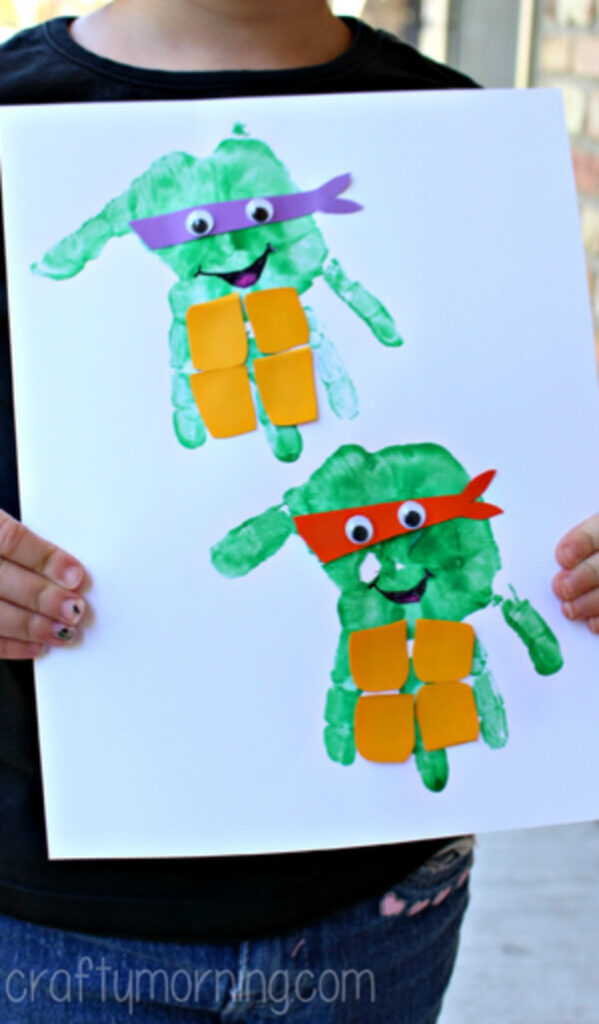 Ninja Turtle Crafts Ideas For Kids - Kids Art & Craft