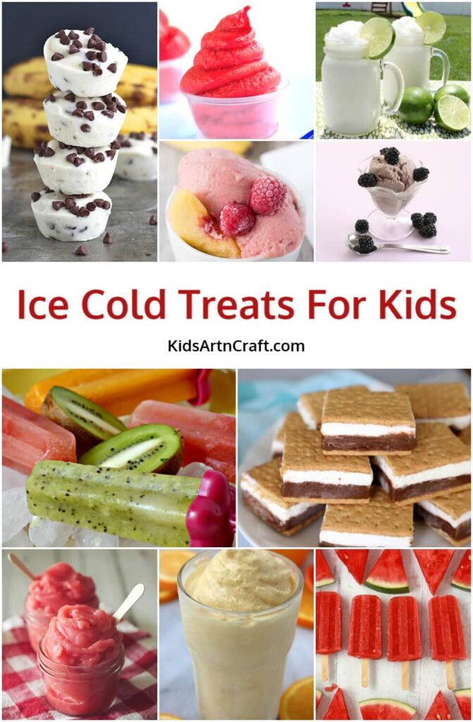Ice Cold Treats For Kids - Kids Art & Craft