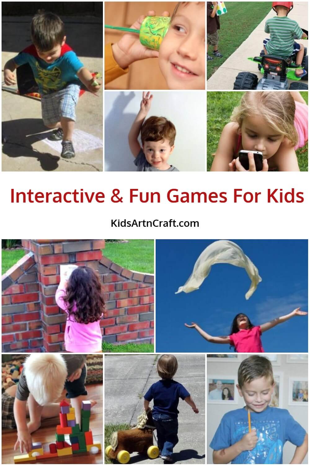 Interactive & Fun Games For Kids - Kids Art & Craft