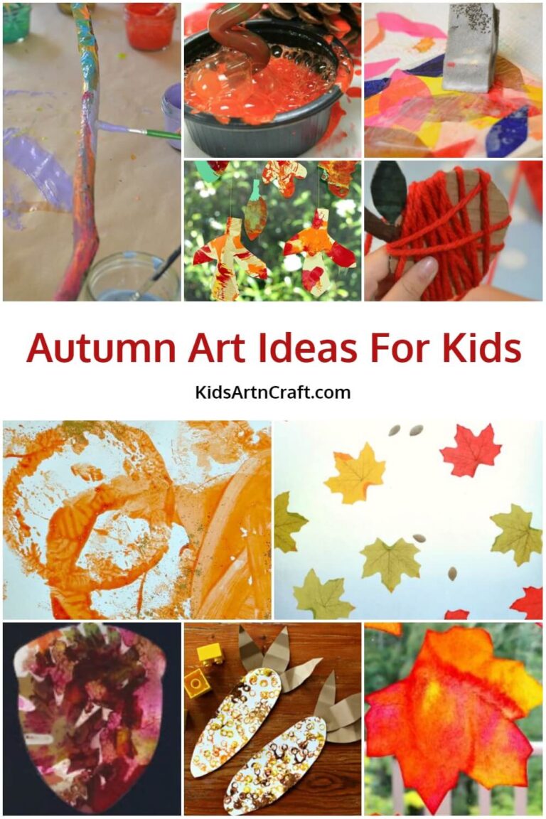 Autumn Art Ideas For Kids - Kids Art & Craft