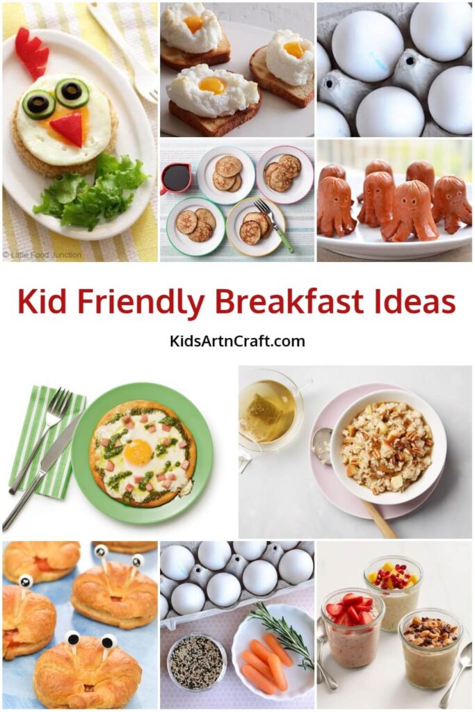 Delicious Kid-Friendly Breakfast Ideas - Kids Art & Craft