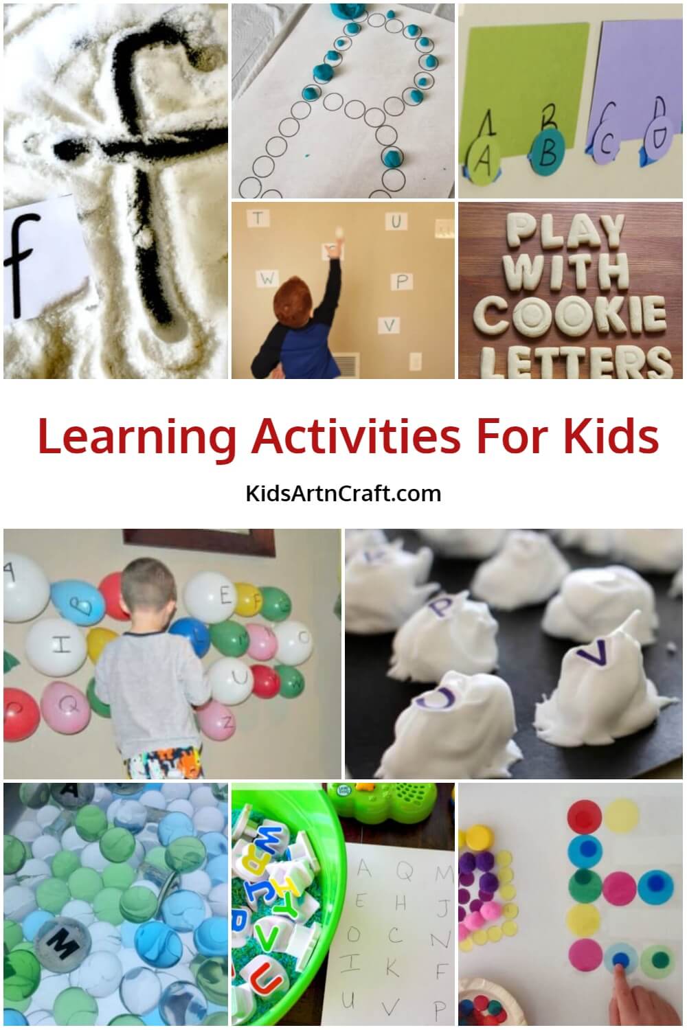 Learning Activities For Kids To Do At Home - Kids Art & Craft