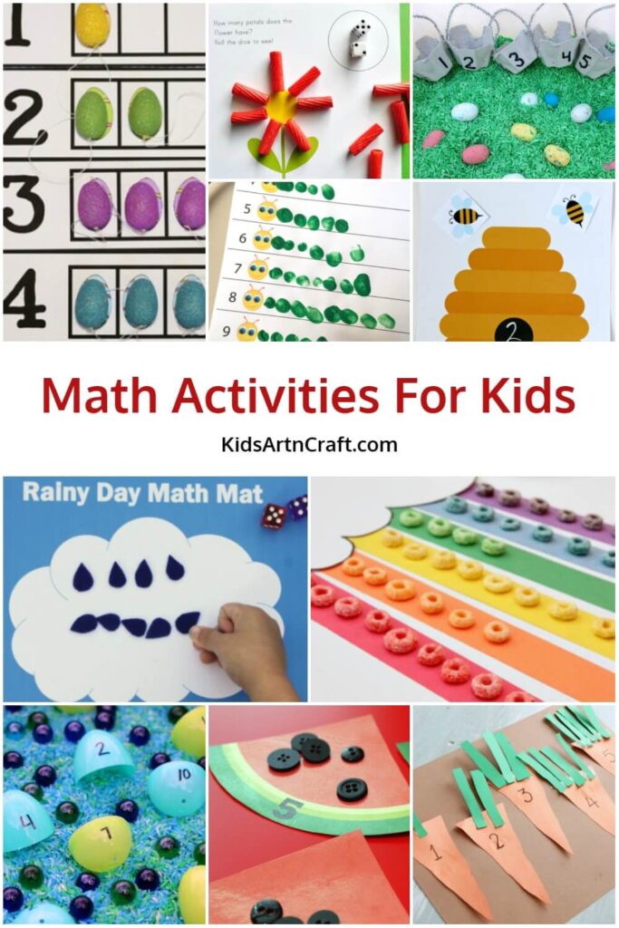 Math Activities For Kids - Kids Art & Craft