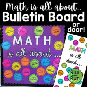 Math Bulletin Board Ideas for Grade 1 to 4 - Kids Art & Craft