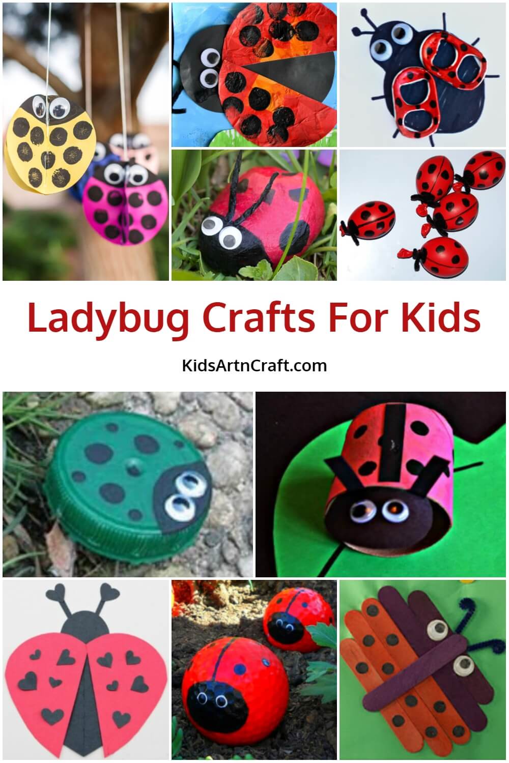 Ladybug Crafts For Kids - Kids Art & Craft
