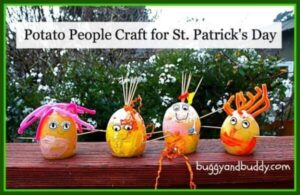 Potato Art & Craft Ideas for Kids - Kids Art & Craft