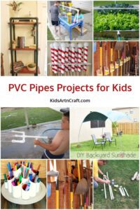 PVC Pipe Projects For Kids - Kids Art & Craft