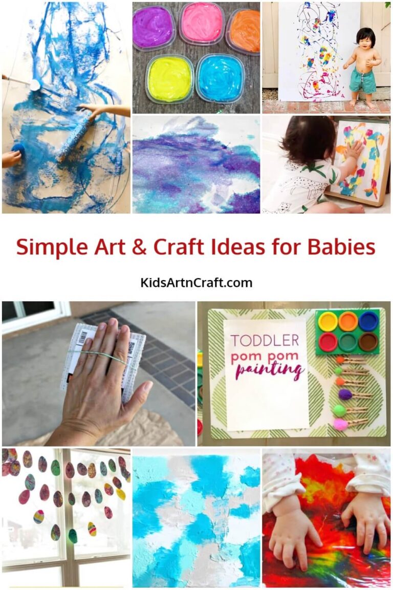 Simple Art & Craft Ideas for Babies & Toddlers - Kids Art & Craft