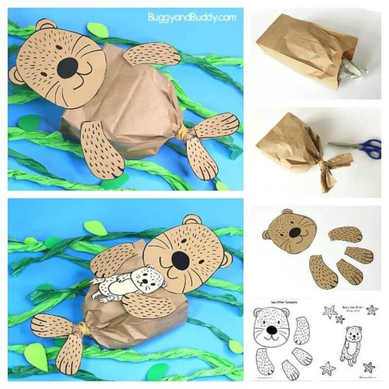Otter Crafts & Activities for Kids - Kids Art & Craft
