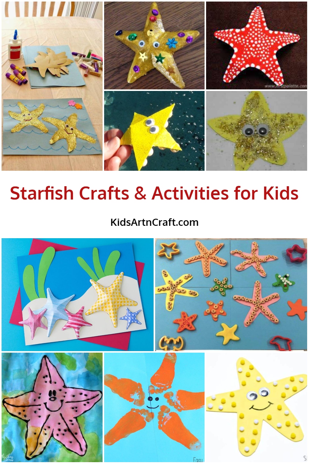 Starfish Crafts & Activities for Kids - Kids Art & Craft