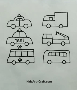Vehicles Drawing Ideas for Kids - Kids Art & Craft