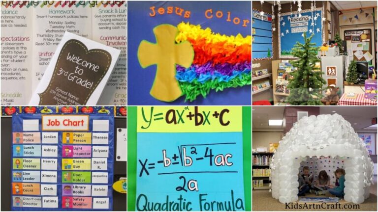 3rd Grade Classroom Ideas for Kids - Kids Art & Craft