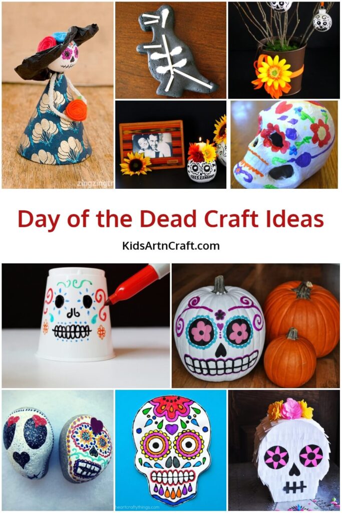 Day of the Dead Craft Ideas For Kids - Kids Art & Craft