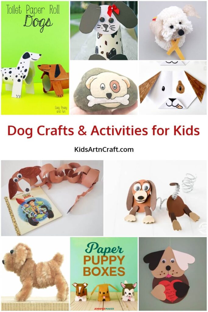 Dog Crafts & Activities for Kids - Kids Art & Craft