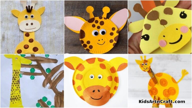 Giraffe Crafts & Activities for Kids - Kids Art & Craft