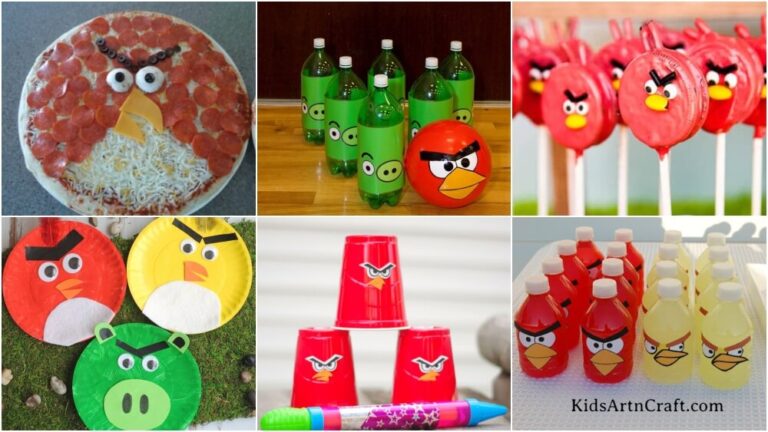 Angry Birds Crafts & Activities for Kids - Kids Art & Craft