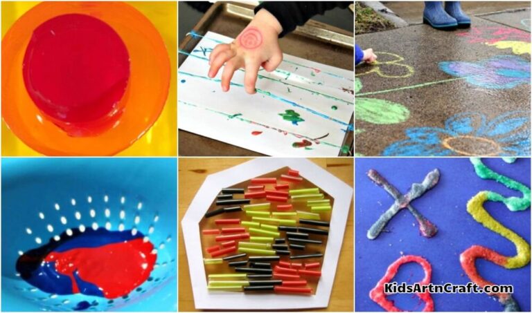 Art Activities For 3-Year-Olds - Kids Art & Craft