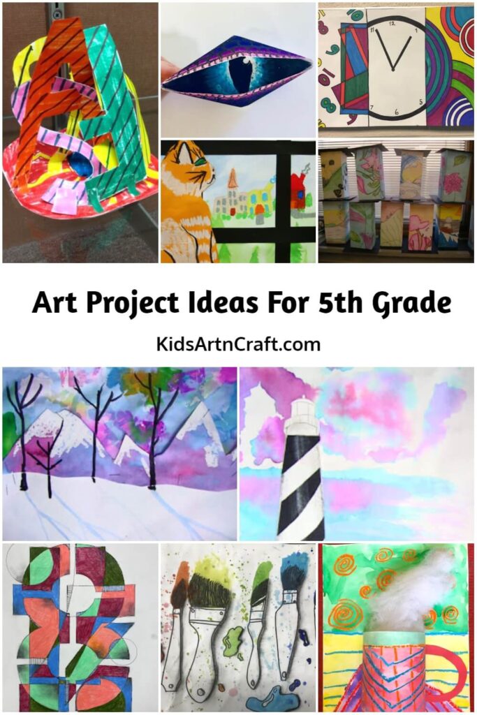Art Project Ideas for 5th Grade - Kids Art & Craft