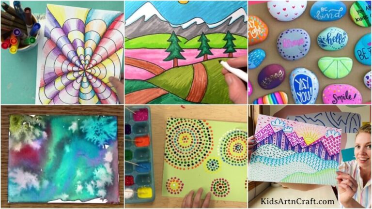 Art Projects for 4th Grade - Kids Art & Craft
