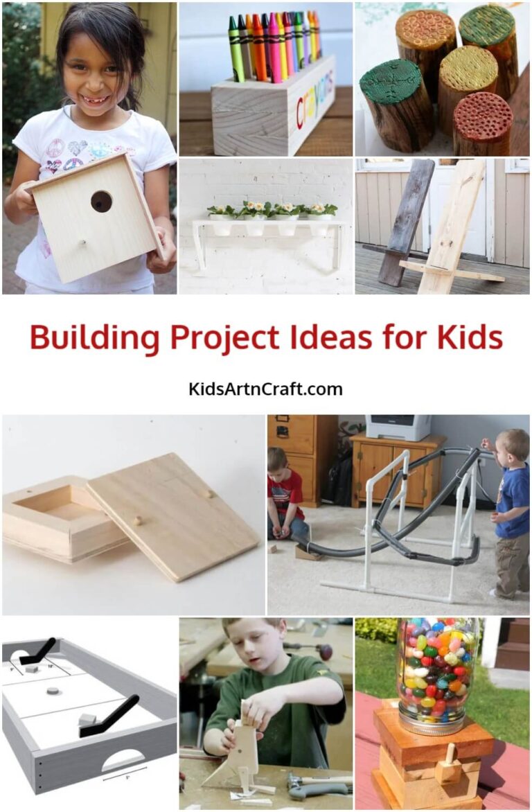 Building Project Ideas for Kids - Kids Art & Craft