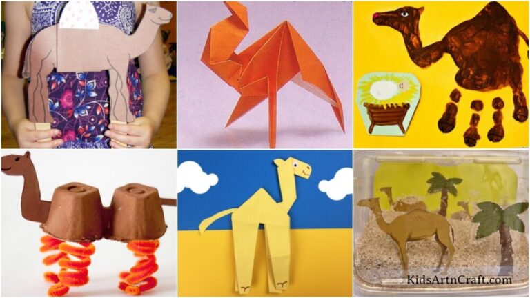 Camel Crafts & Activities for Kids - Kids Art & Craft