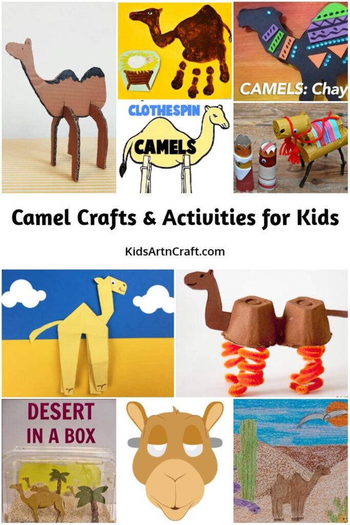 Camel Crafts & Activities for Kids - Kids Art & Craft
