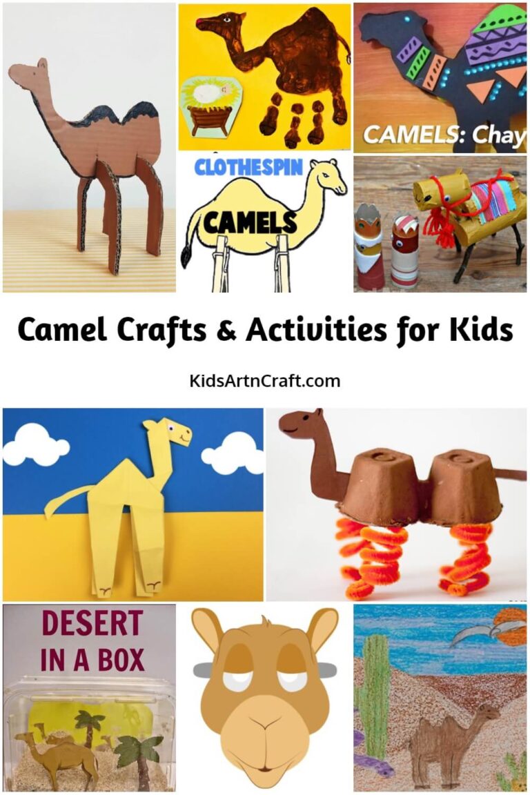 Camel Crafts & Activities for Kids - Kids Art & Craft
