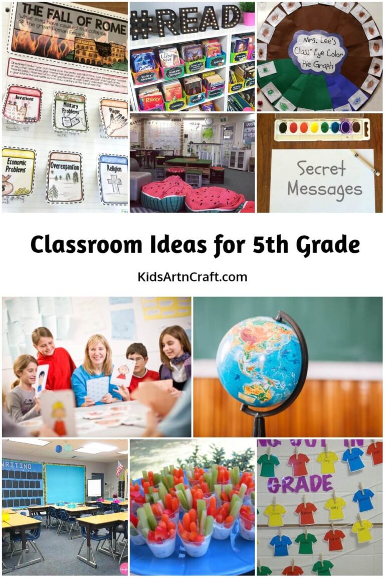 Classroom Ideas for 5th Grade - Kids Art & Craft