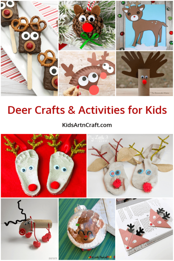 Deer Crafts & Activities for Kids - Kids Art & Craft